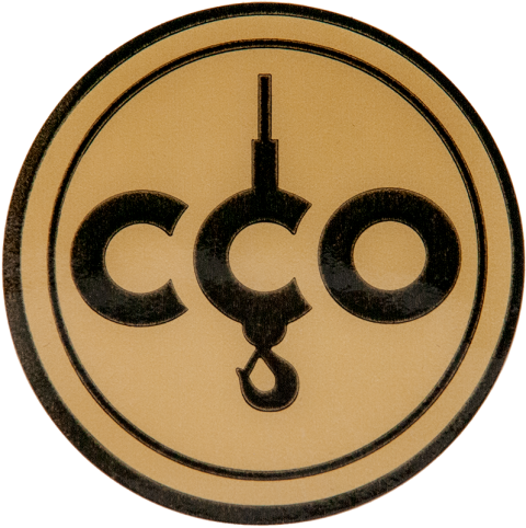 2 in. Hard Hat CCO Decals (set of 4) | CCO Store